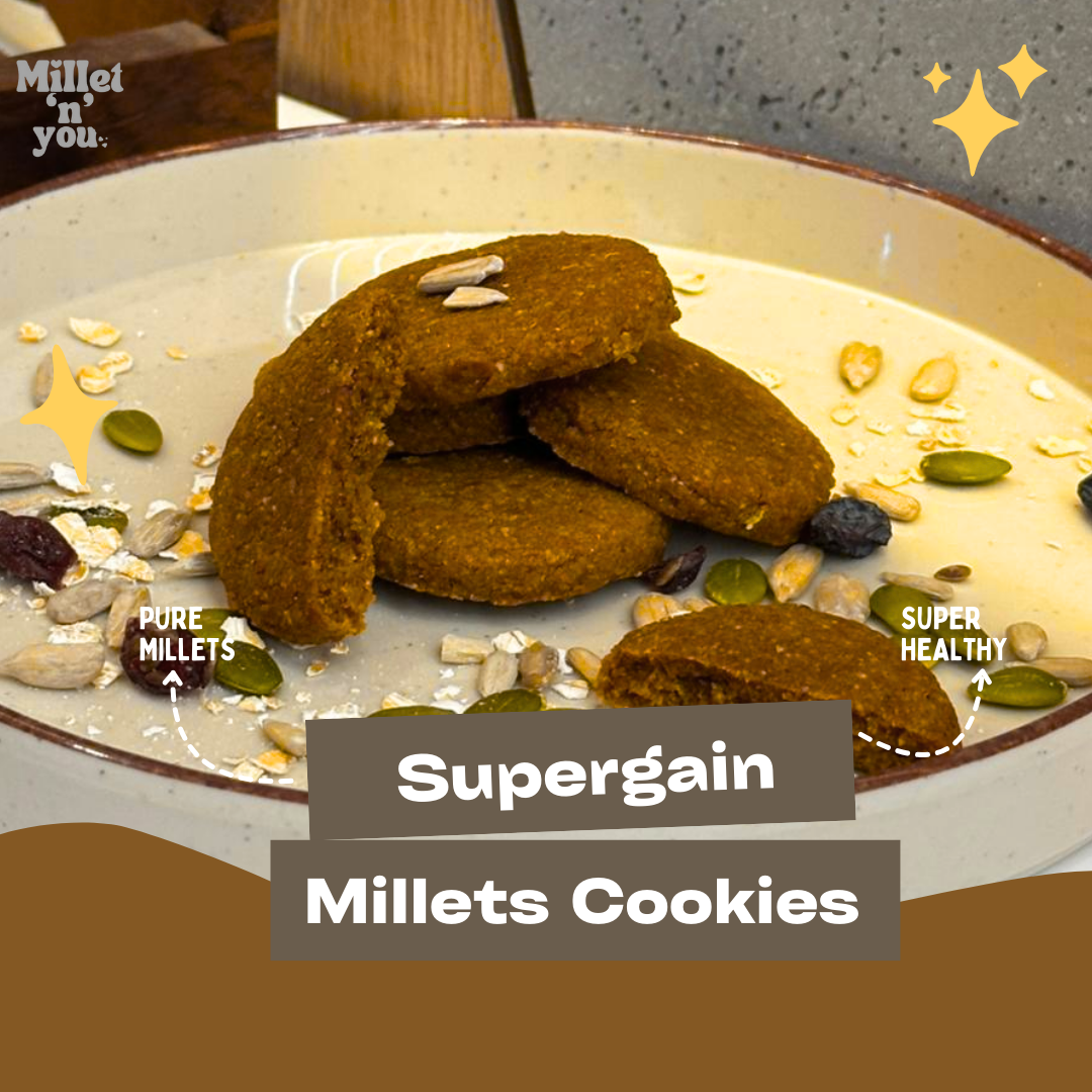 Multi Millets Supergrain Cookies - Millet n You